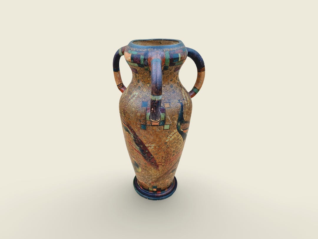 Art Nouveau Ceramic Vase C.1900 | Viennese Style Art Nouveau | Hand ...
