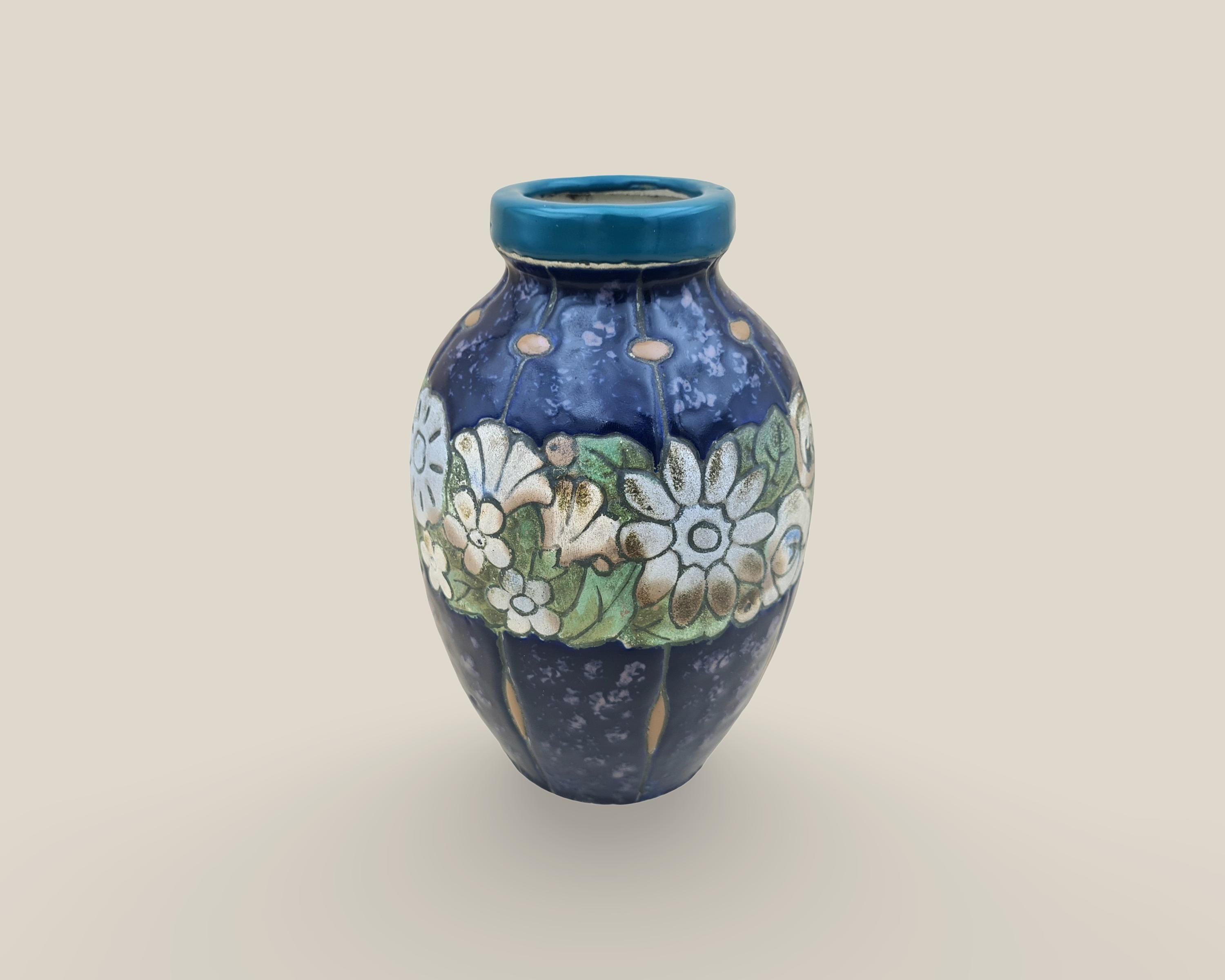 Amphora Turn Teplitz Art Nouveau Vase Model 11703 Bohemia Art Nouveau ...