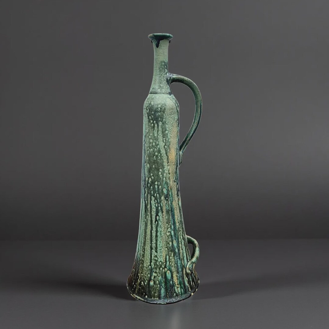 Extra Large Handmade Ceramic Floor Vase 73 Cm | Sculptural Art Pottery ...