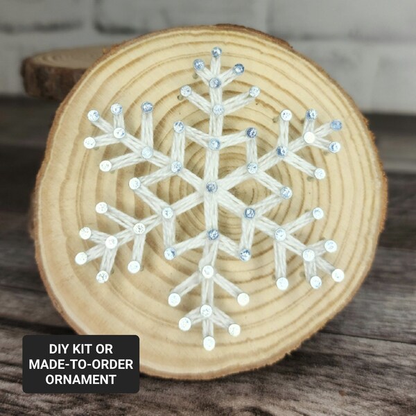 Snowflake String Art - Etsy
