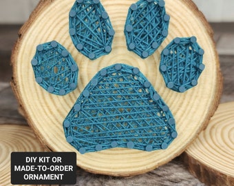 Dog Art Paw Print Diy Kit - Etsy