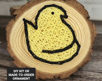 DIY Kit or MTO Luna Moth String Art Ornament - Etsy