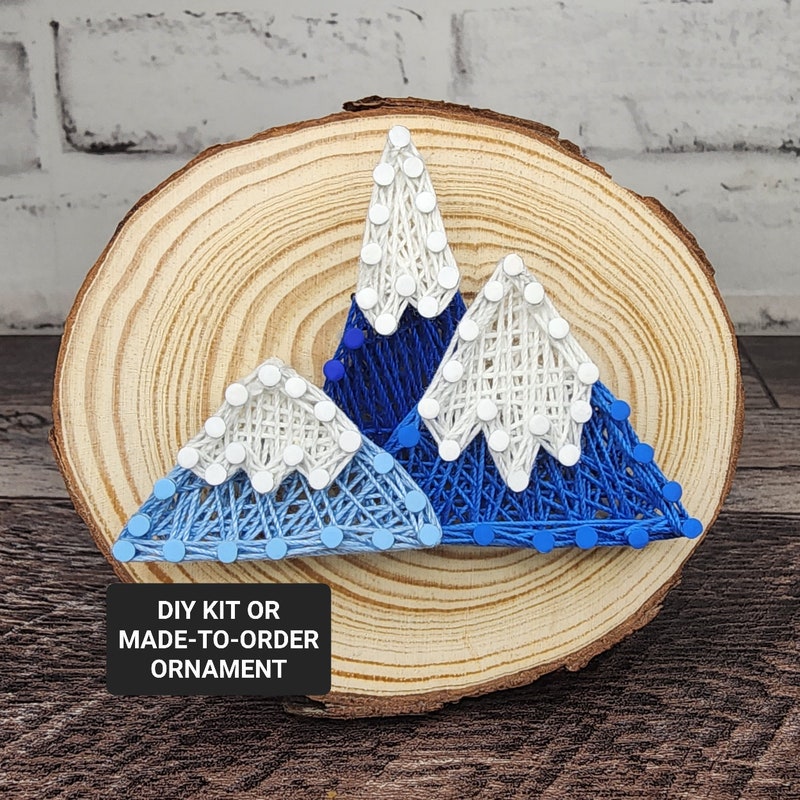 Mountain String Art - Etsy