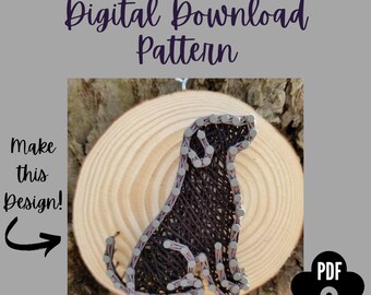 Dog String Art Pattern - Etsy
