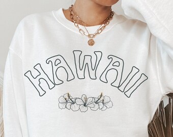 Preppy Hawaii Crew - Etsy