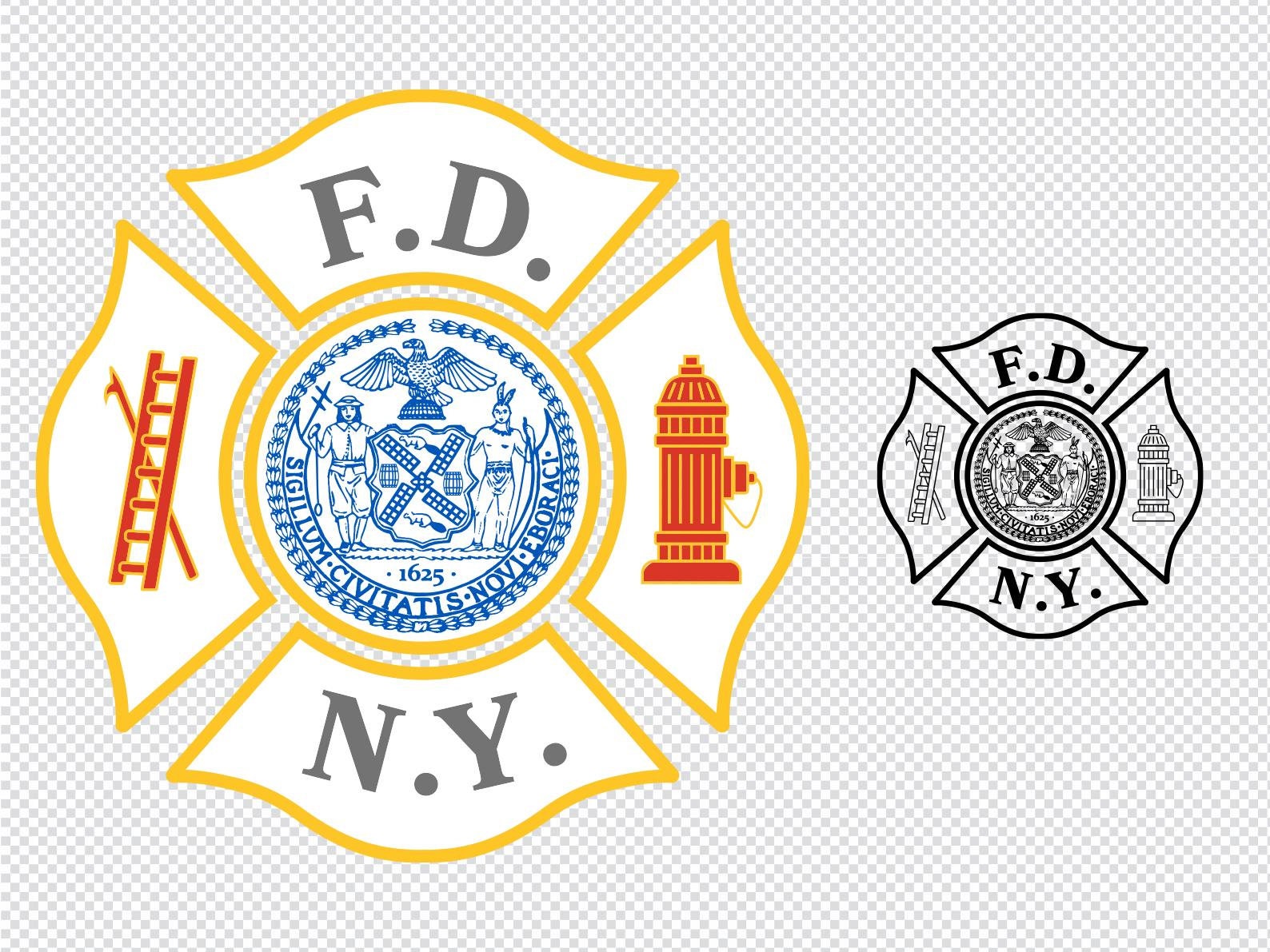 New York Fire Department Maltese Cross FDNY SVG PNG Eps Vector - Etsy