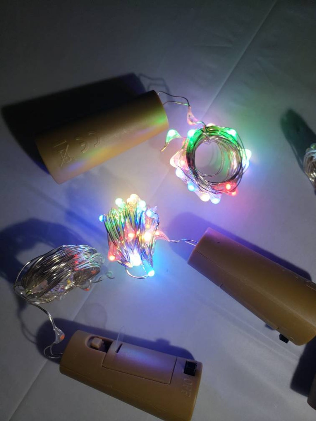 LED Multi Color Cork Light, Cork String Lights, Wine Bottle Lighting ...