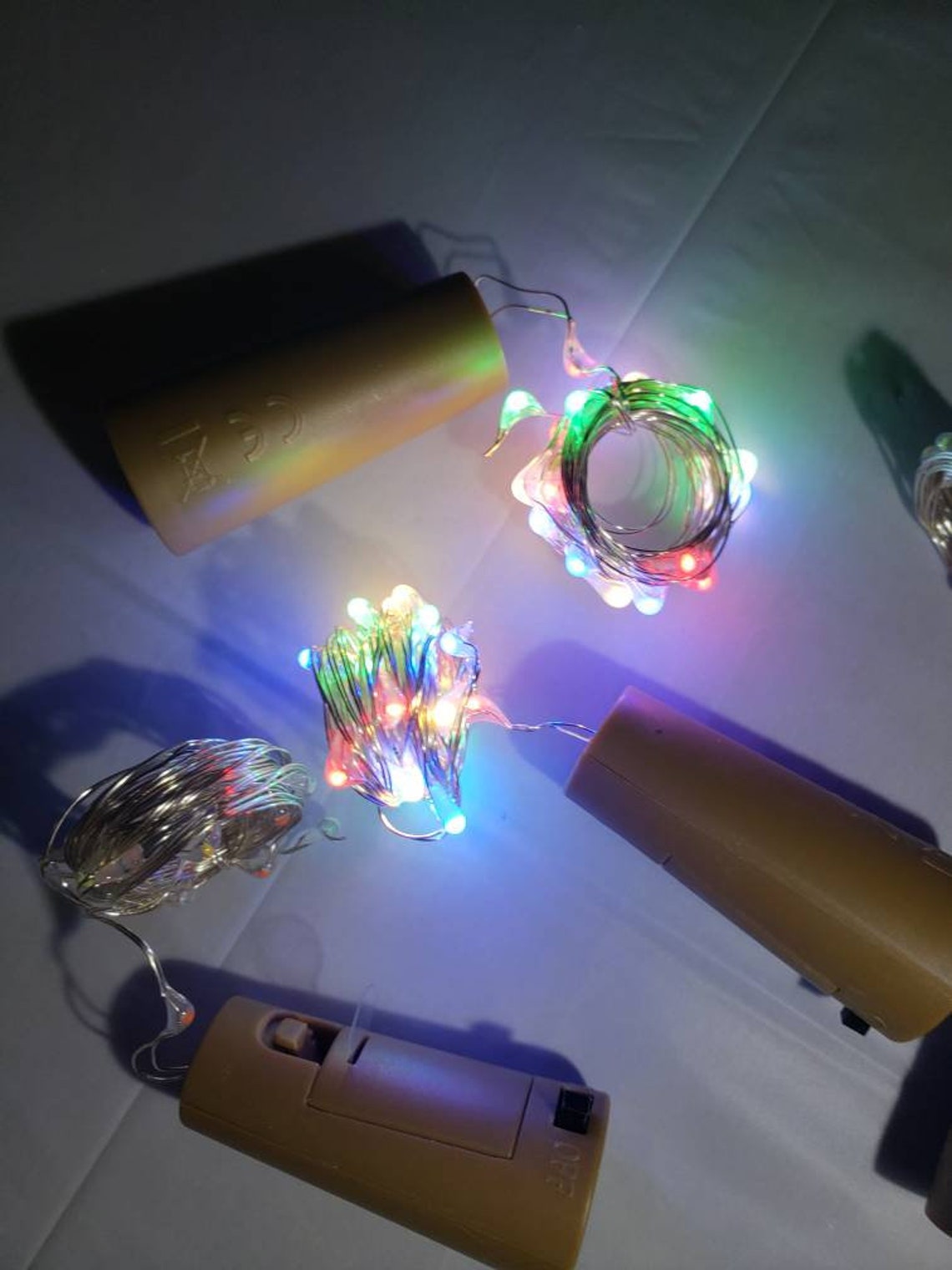 LED Multi Color Cork Light, Cork String Lights, Wine Bottle Lighting ...