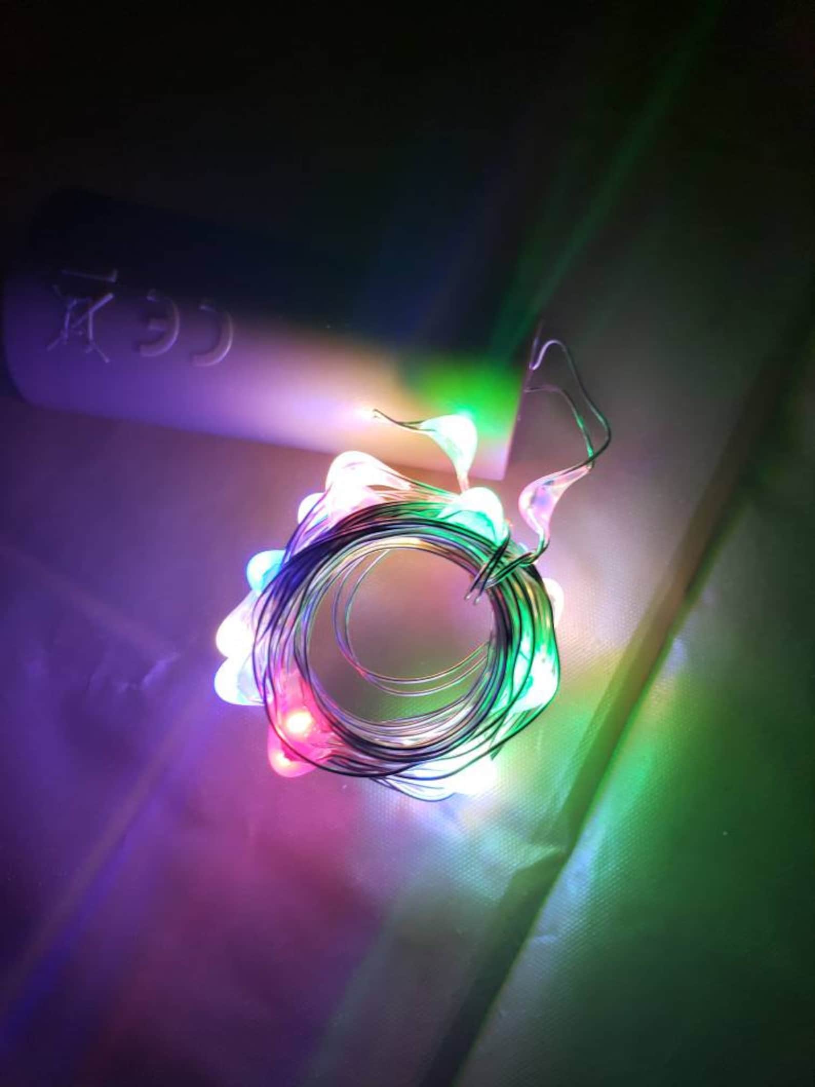 LED Multi Color Cork Light, Cork String Lights, Wine Bottle Lighting ...