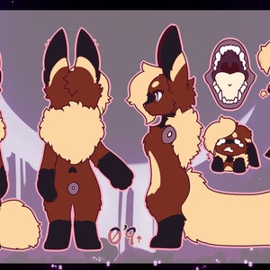 Reference Sheet Commission - Etsy