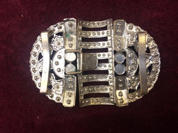 Stunning large Late Edwardian Early Art Deco Paste Bu… - Gem