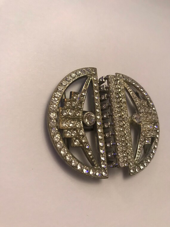 Stunning large Late Edwardian Early Art Deco Paste Bu… - Gem