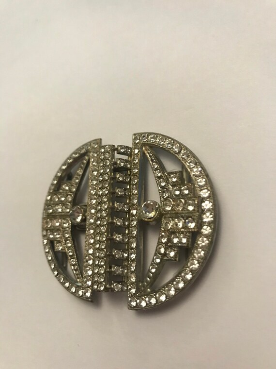 Stunning large Late Edwardian Early Art Deco Paste Bu… - Gem