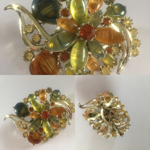 Brooch Signed "exquisite" - Etsy