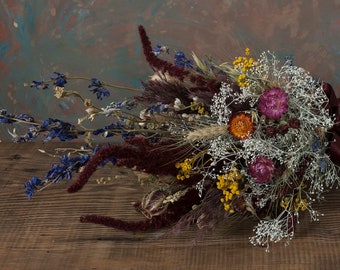 Dried flower bouquet | Etsy