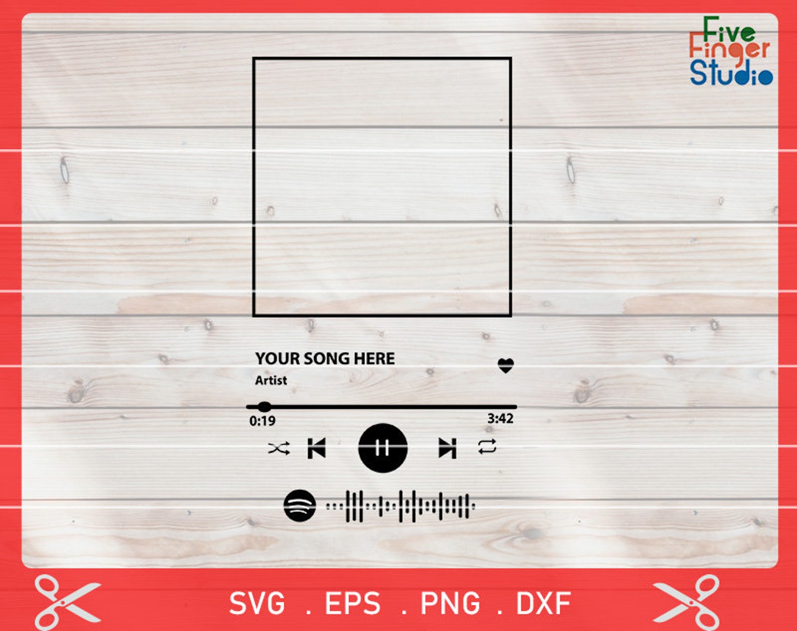 Spotify Template For Cricut SVG Spotify Template For Cricut SVG