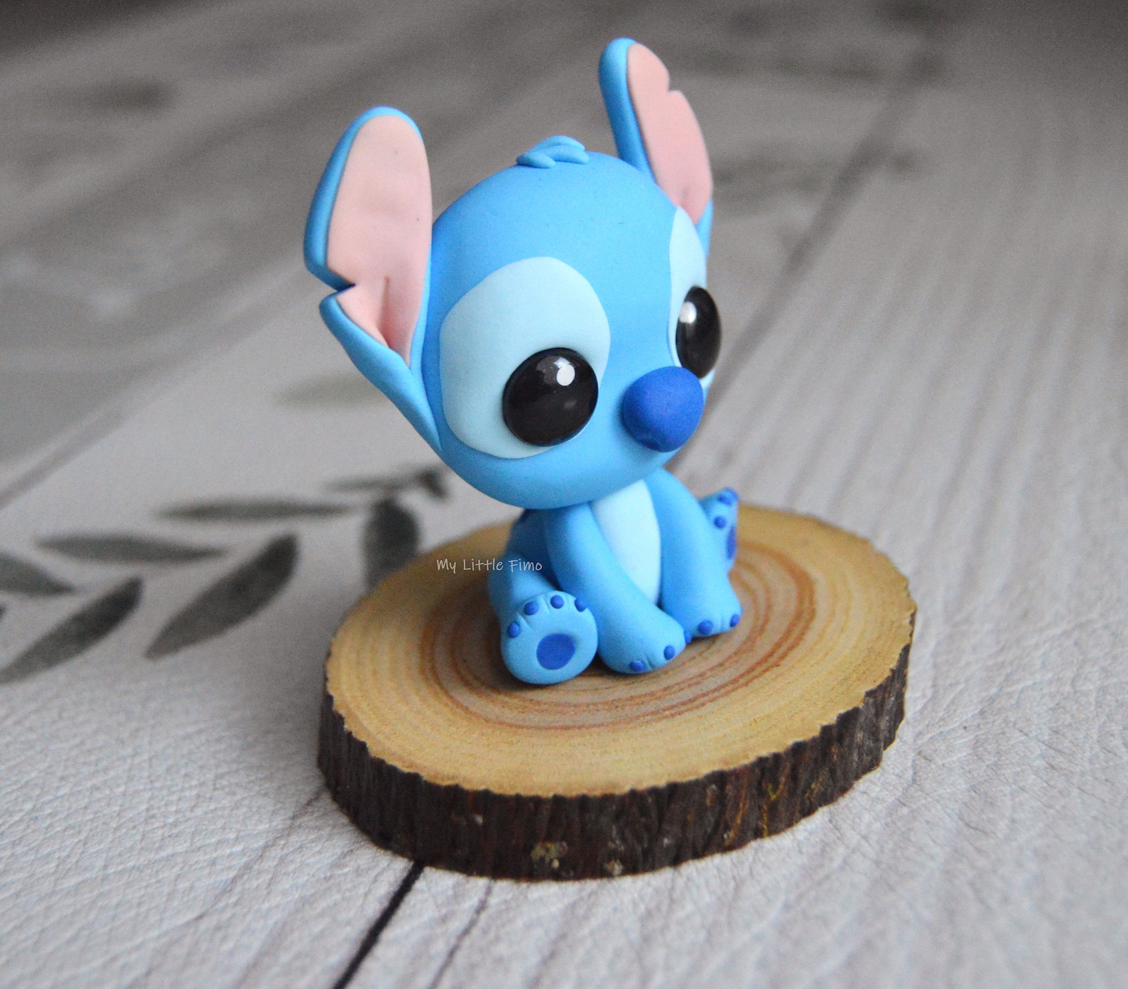 Stitch Figure Polymer Clay Stitch Cake Topper Birthday - Etsy