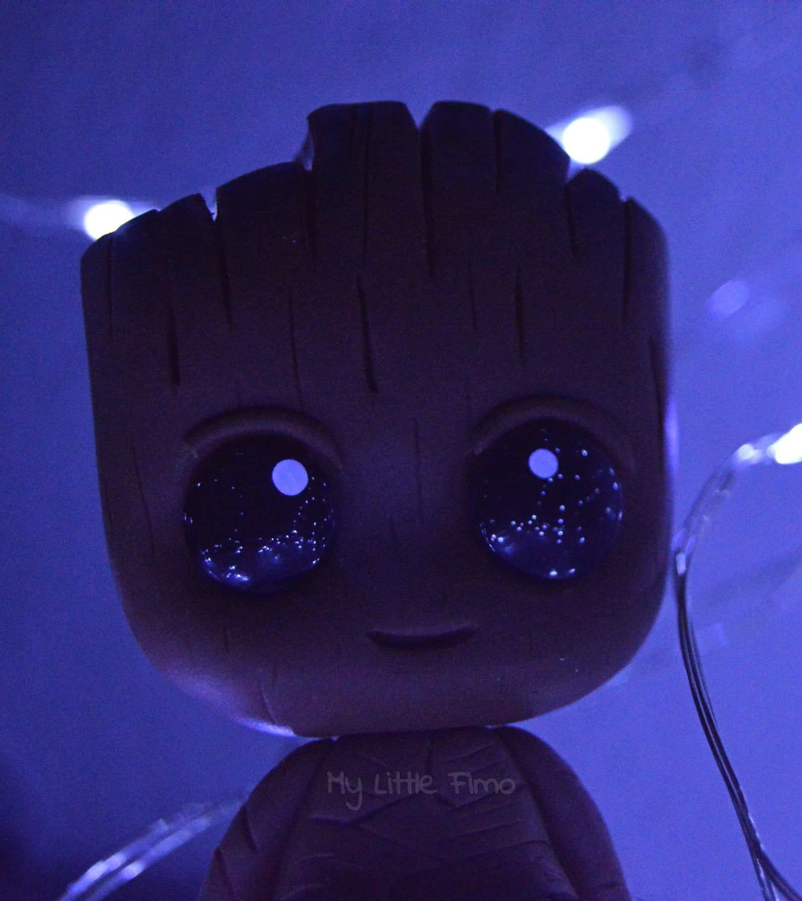 Groot Figure Galaxy Groot Decoration Polymer Clay Groot | Etsy