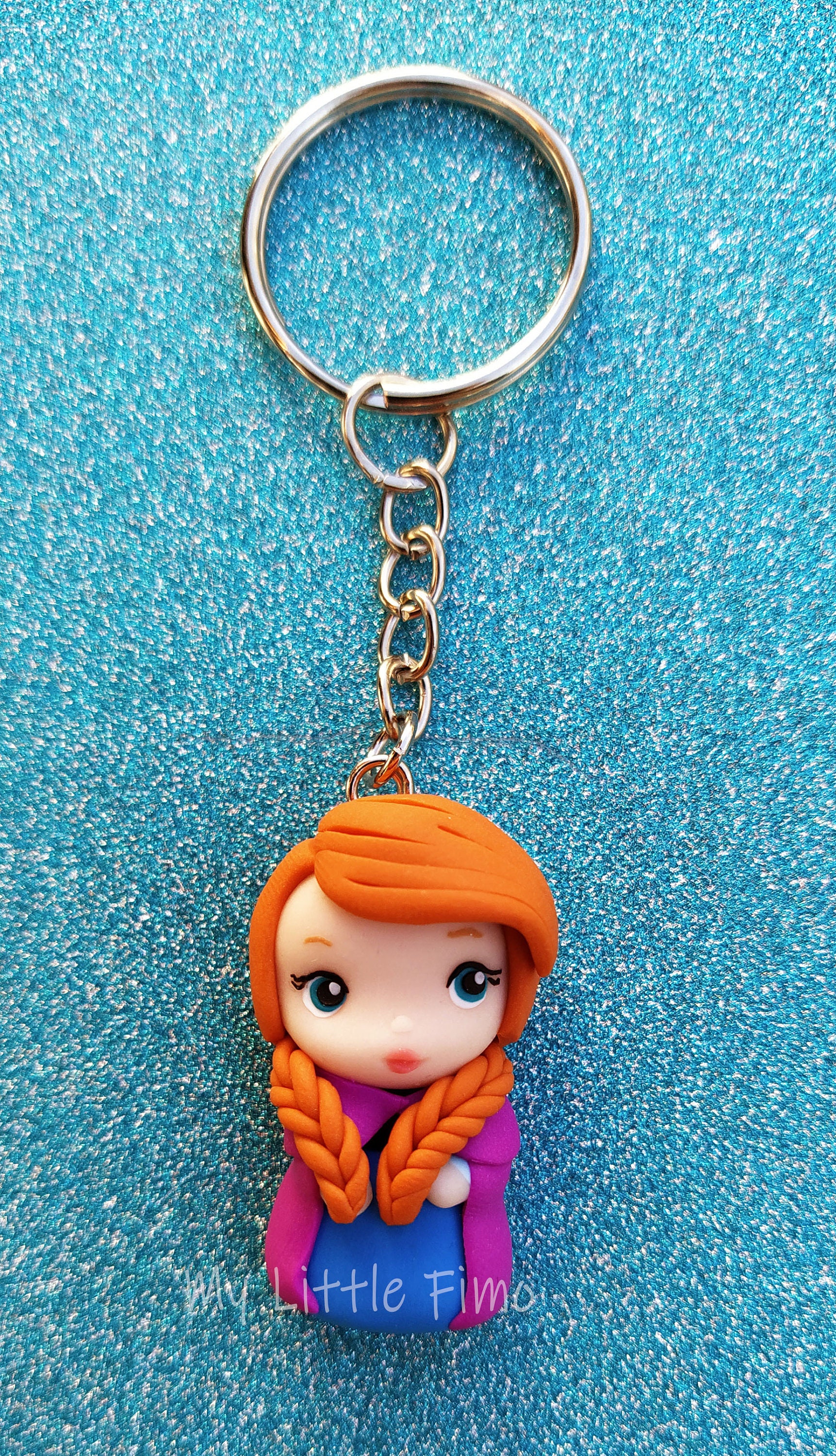 Princess Necklace Princess Keychain Polymer Clay Princess | Etsy