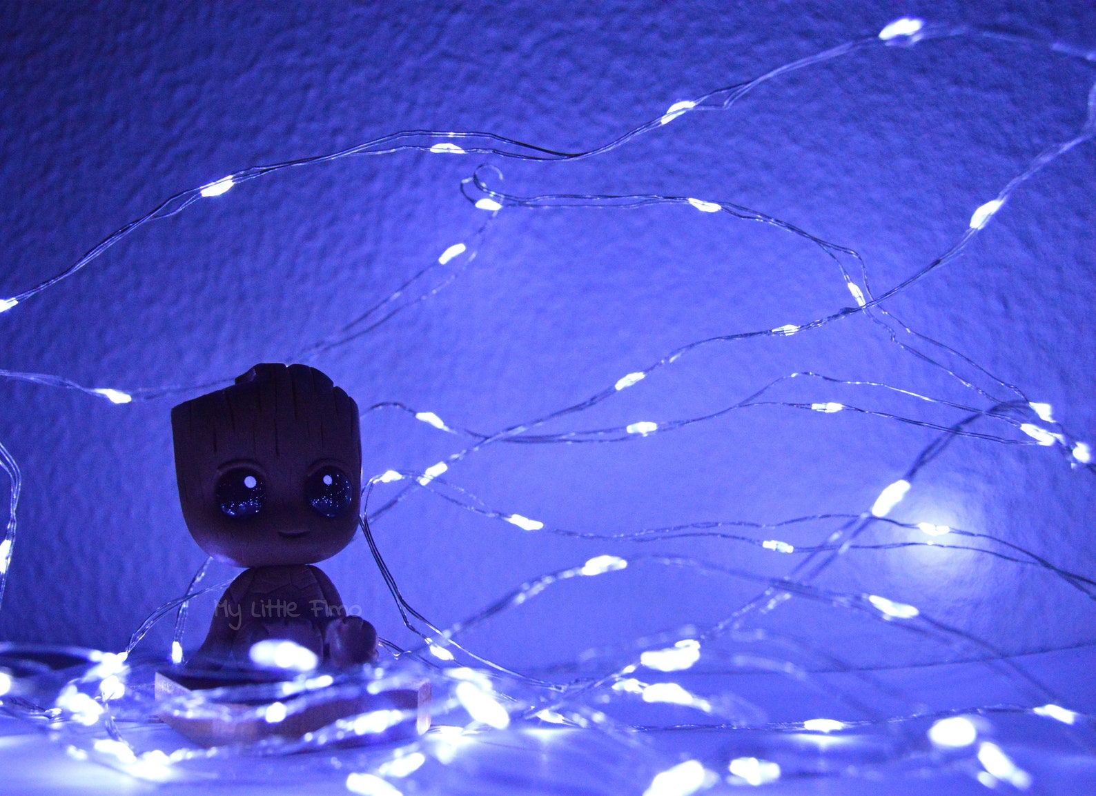 Groot Figure Galaxy Groot Decoration Polymer Clay Groot | Etsy