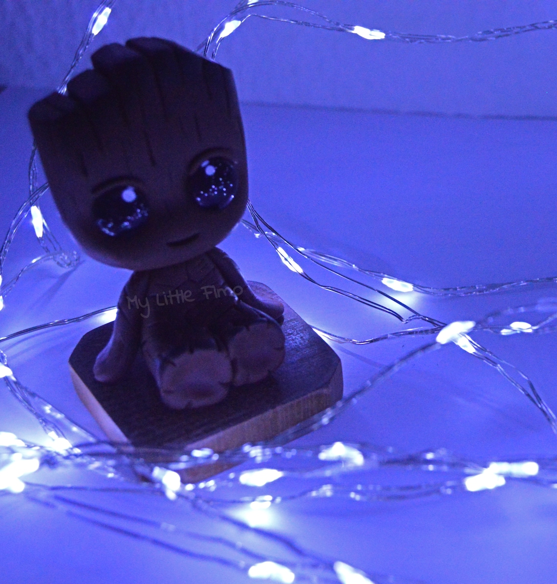 Groot Figure Galaxy Groot Decoration Polymer Clay Groot | Etsy