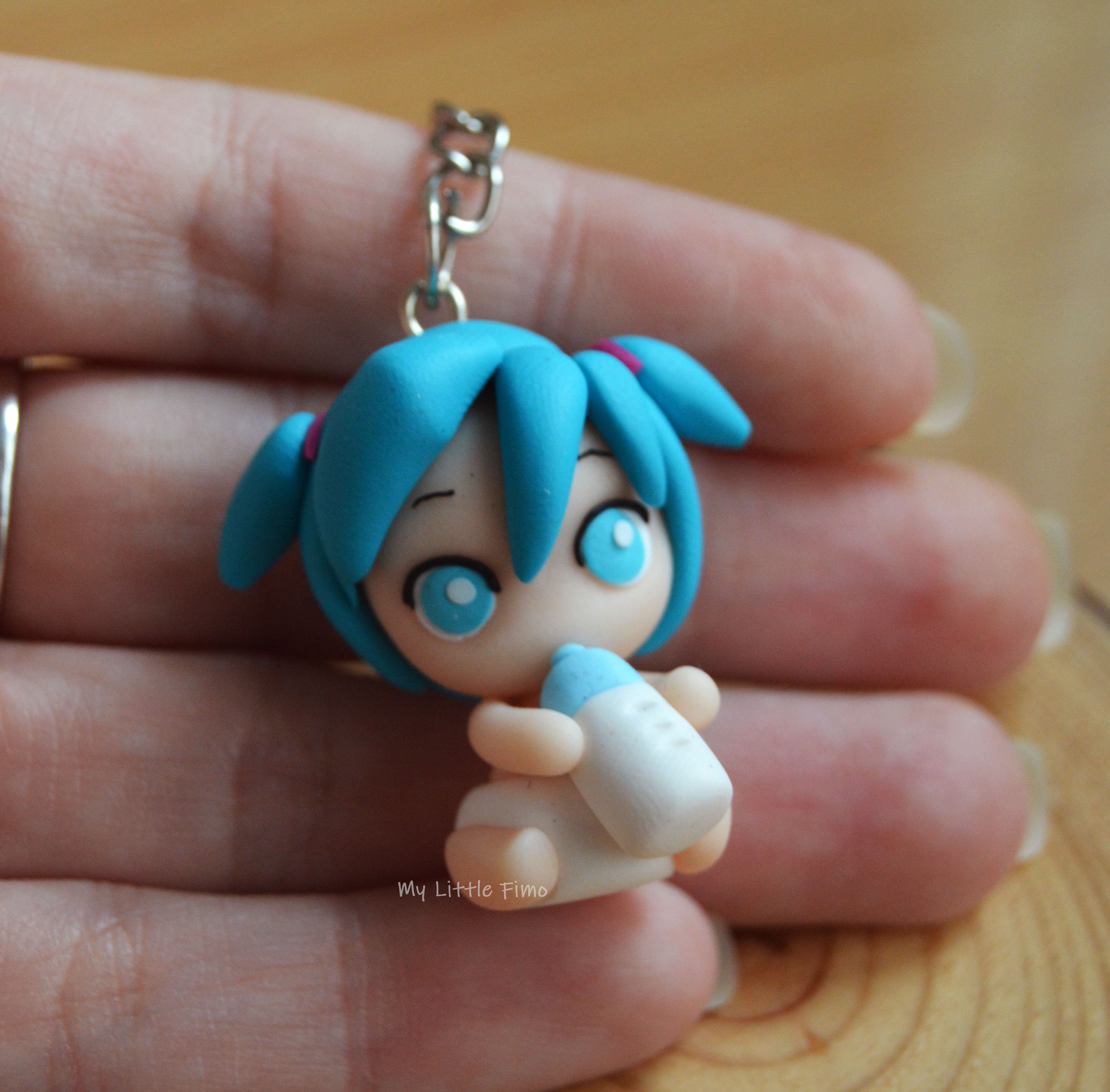 Hatsune Miku Llavero Hatsune Miku Figura Miku Kawaii - Etsy España