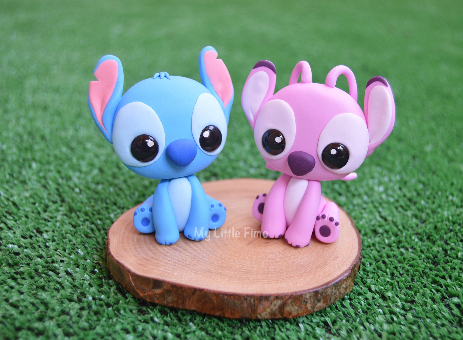 Cake Topper Stitch Angel Stitch Figure Wedding Cake - Etsy