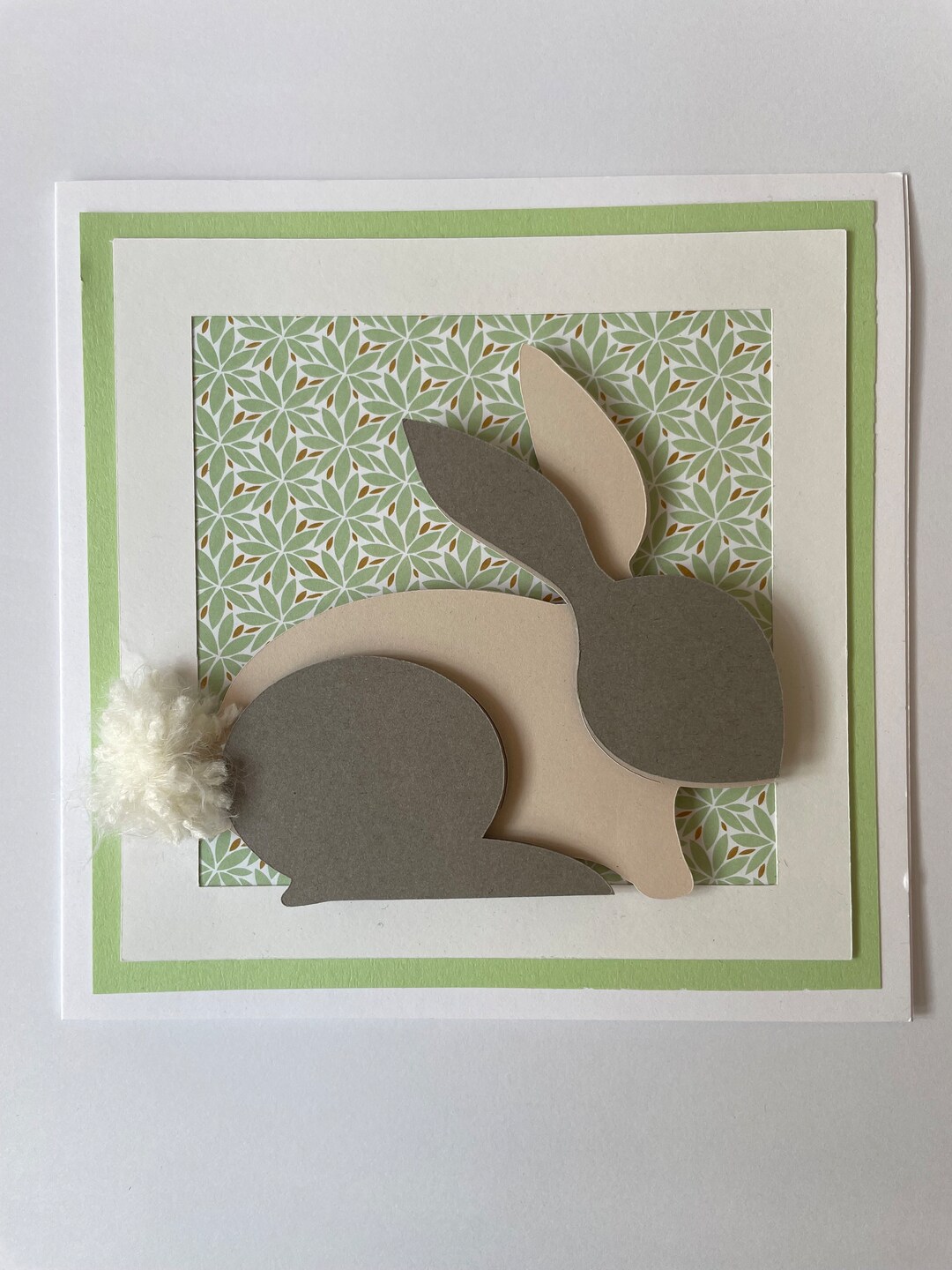 Bunny Rabbit Greetings Card - Etsy