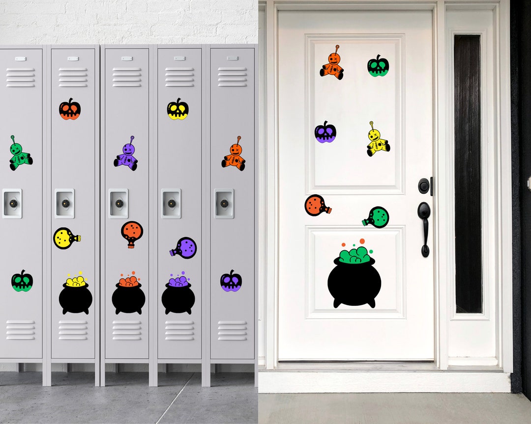 Magnetic Witch Cauldron, Potion, Voodoo Doll, Poison Apple Bundle ...