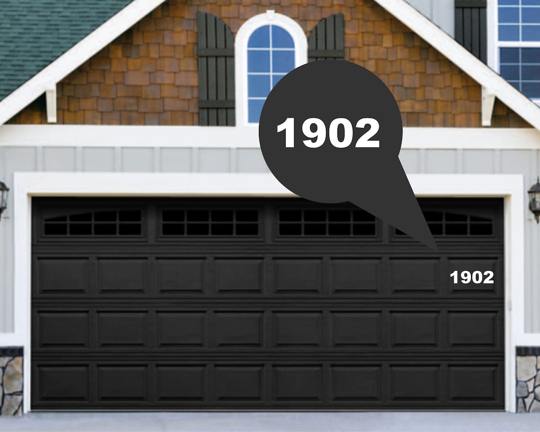 Flexible Magnetic Number Sets for Garage Door, Home Address Number ...