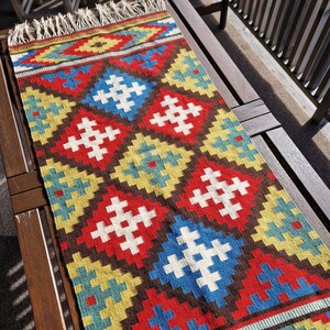 Vintage Norwegian Tapestry | Traditional Norwegian Rug | Woven Wool Art ...