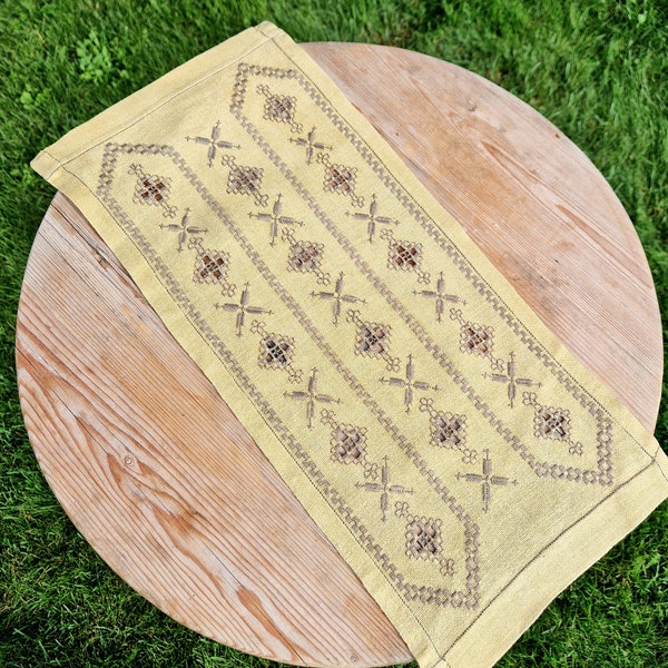 Vintage Norwegian Table Runners - Etsy