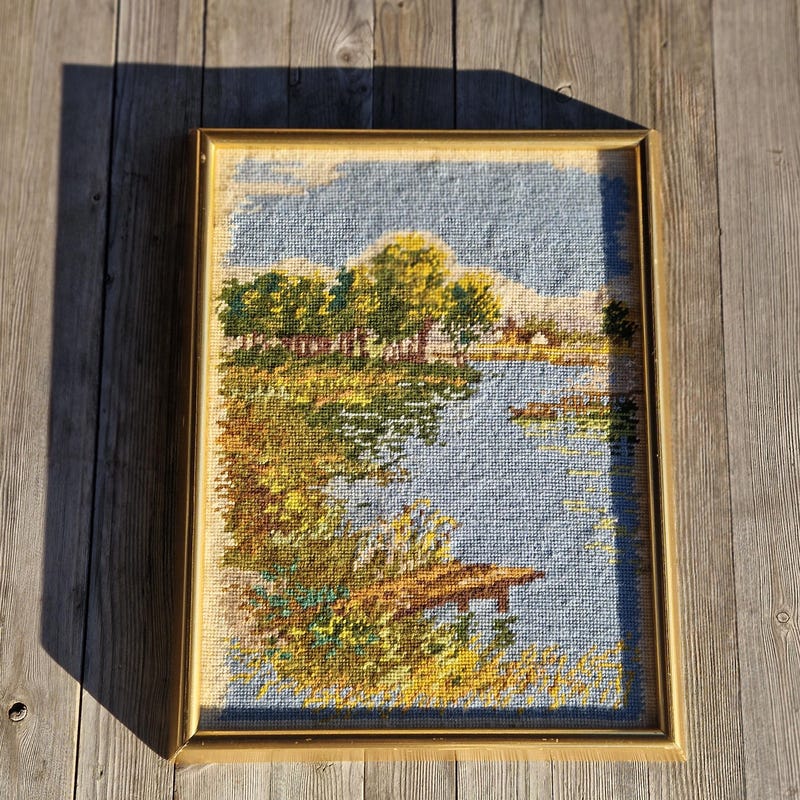 Needlepoint Wall Art - Etsy
