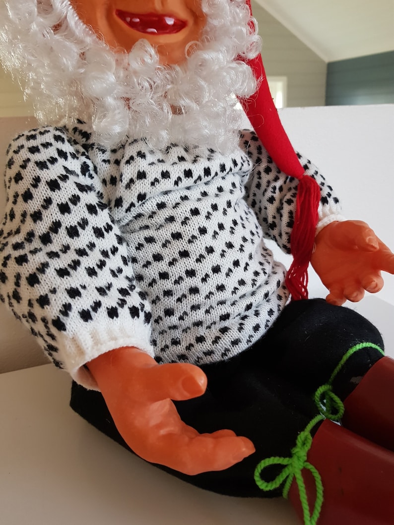 Extra Large Norwegian Christmas Elf Nisse Doll Retro | Etsy