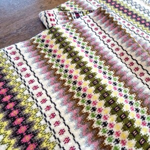 Vintage Woven Table Runner Norwegian Rug Traditional Norwegian ...