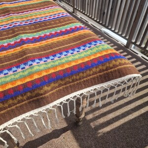 Large Vintage Tapestry Traditional Norwegian Rug Colorful Tapestry ...