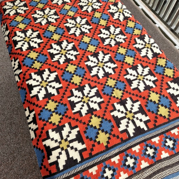 Norwegian Handwoven Tablecloth - Etsy