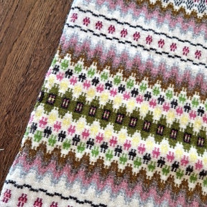 Vintage Woven Table Runner Norwegian Rug Traditional Norwegian ...