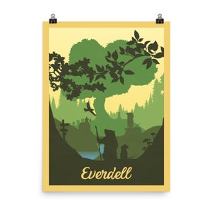 Everdell Board Game Poster - Minimalist Travel Wall Art - Officially ...