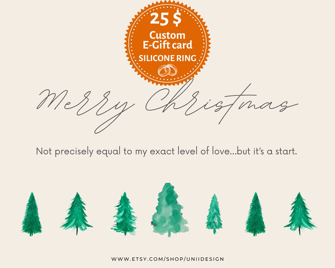 Custom Gift Card Printable Personal Gift Certificate 2 - Etsy