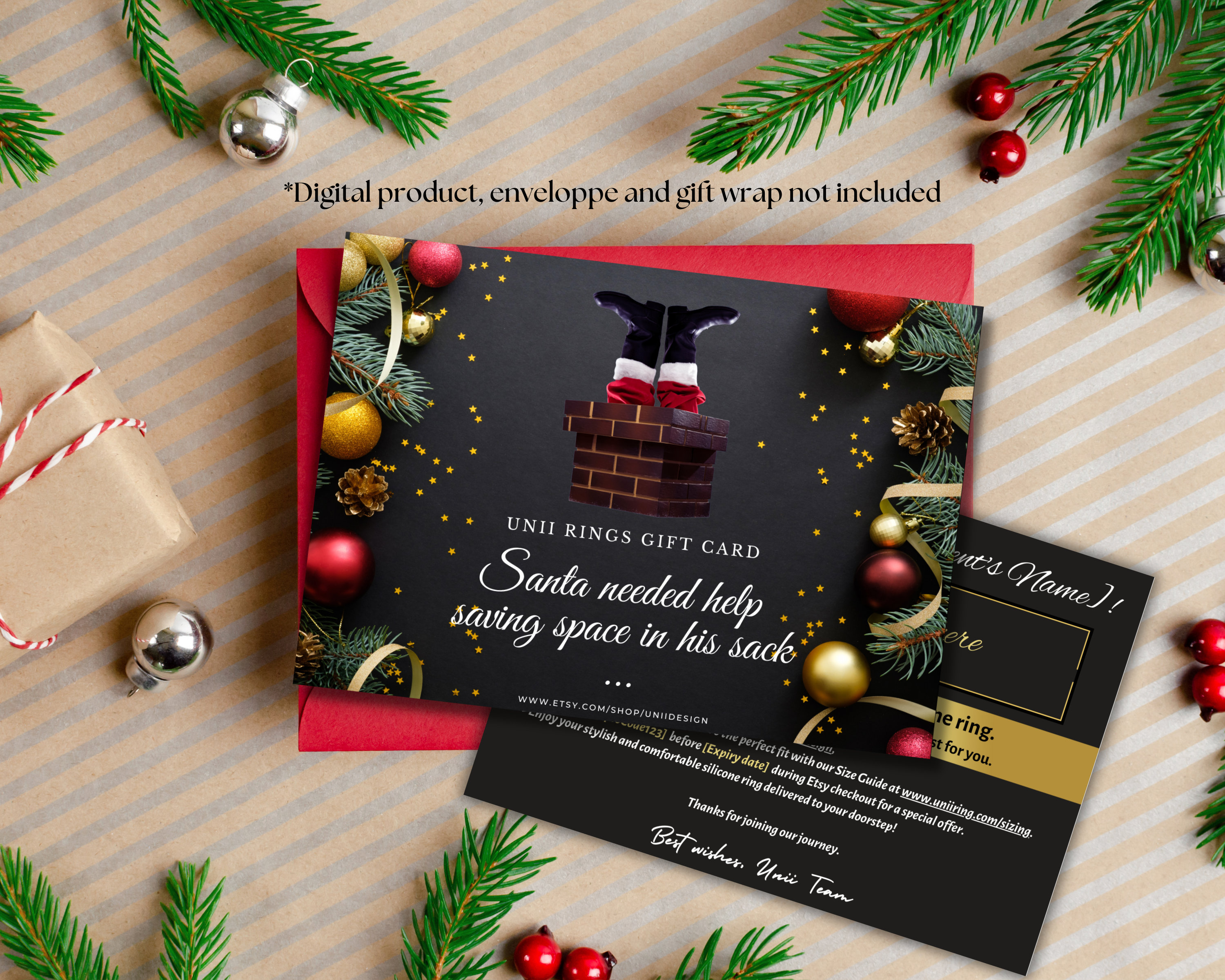 Custom Gift Card Printable, Personal Gift Certificate, Coupon Gift for ...