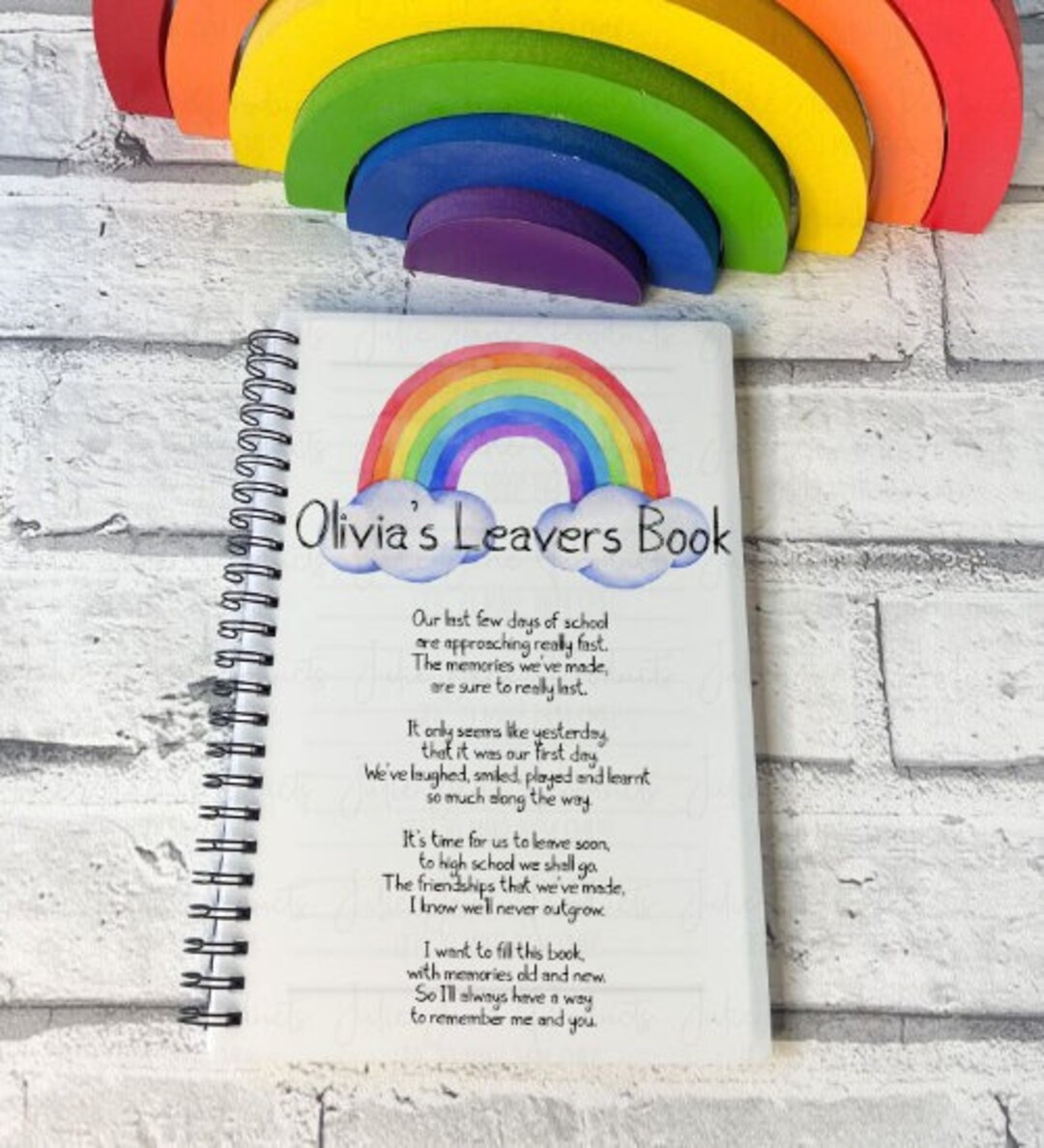 School Leavers Book Personalised Leavers Book Autograph Book Year 6 ...
