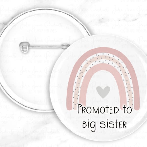 Big Sister Badge - Etsy