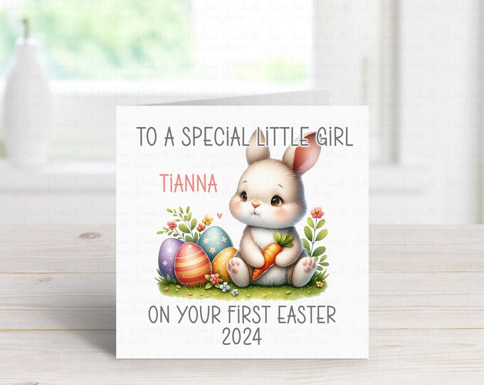 Personalised Easter Card for Daughter Sister Niece Granddaughter ...