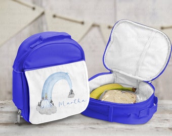 Personalised Kids Lunch Bag Custom Children's Lunch Bag Girls Back to ...