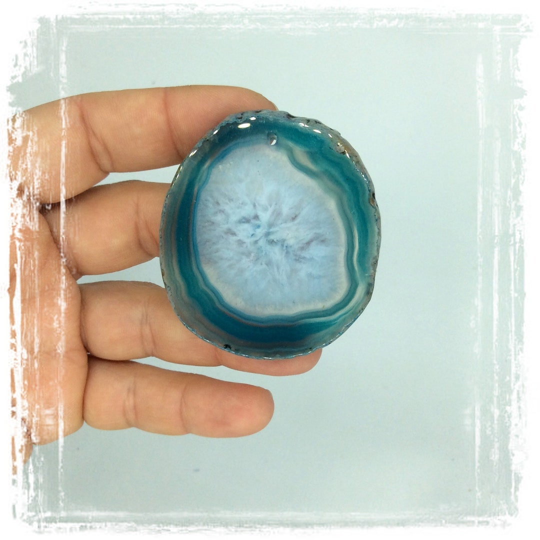 Peace Love Intuition Stress-relief Stone Natural Druzy Geode Agate ...