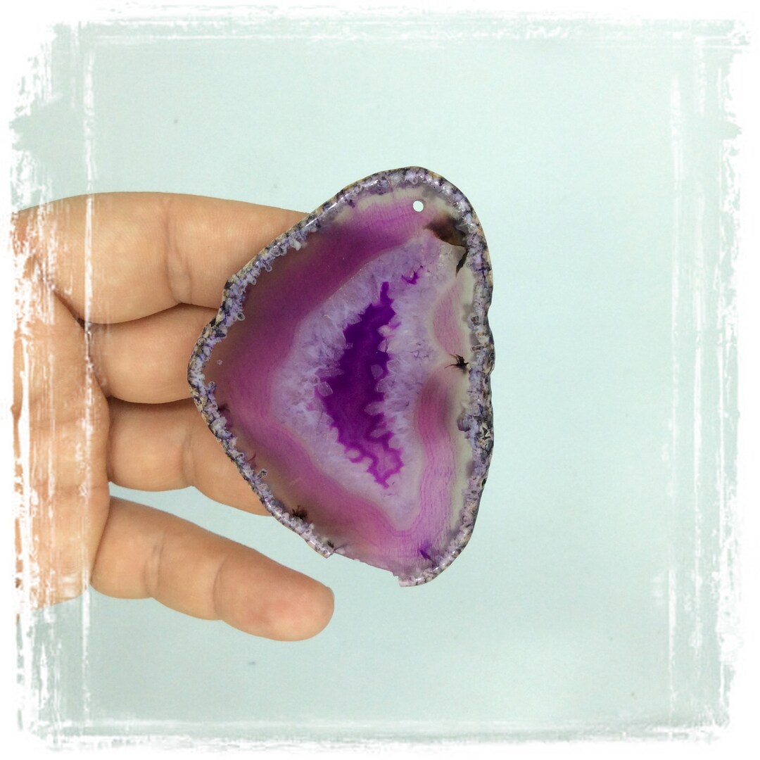 Peace Love Intuition Stress-relief Stone Natural Druzy Geode Agate ...