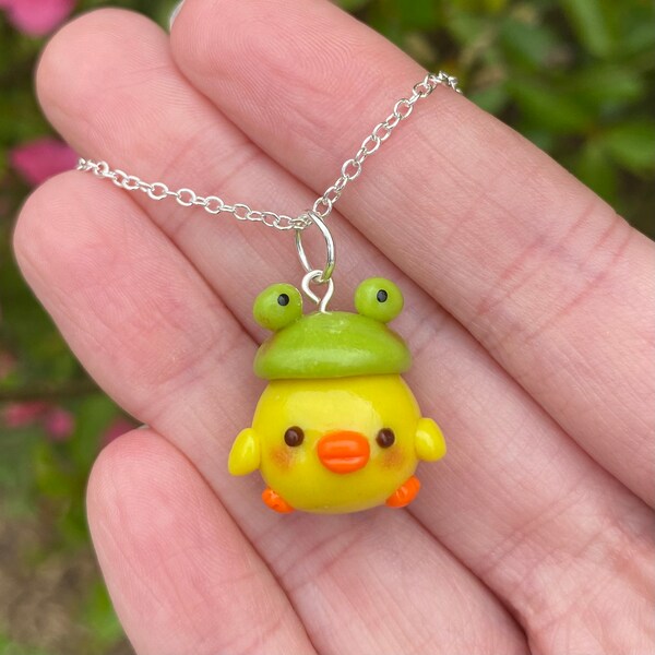 Duck Necklace - Etsy