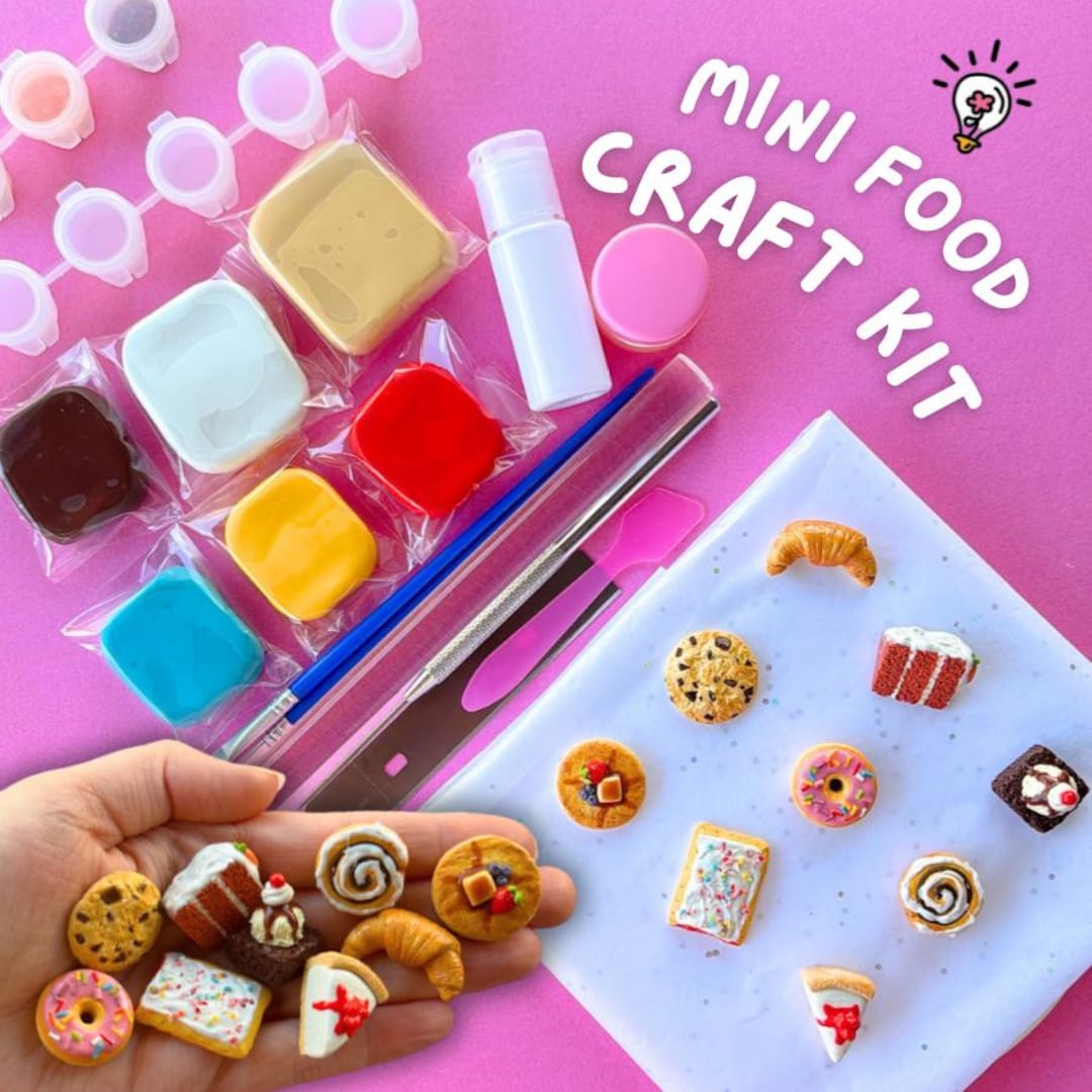 Miniature Foods Clay Craft Kit - Etsy
