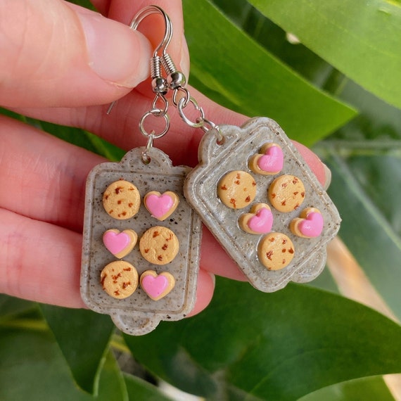 Clay baked earrings store
